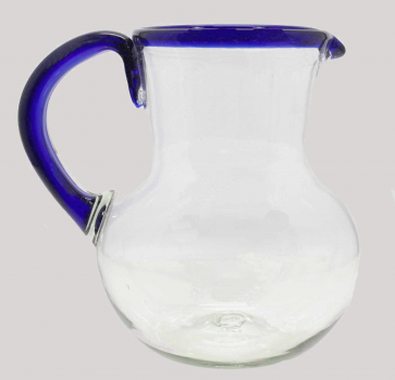 Pitcher blue rim - Big